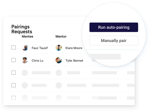 Run a high potential leadership program | Together Mentoring Software